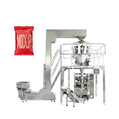 China AC 220V 380V 50Hz Multihead Weigher Packing Machine 50-1000g for sale