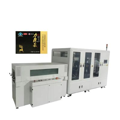 China Volledig automatische lamineer- en snijmachine verzegelt de film stevig met de productverpakking Te koop