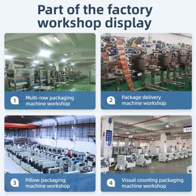 Cina Confezionatrice Multitraccia Completamente Automatica con Controllo PLC per Confezionamento Granuli ad Alta Velocità 30-50 sacchetti/min in vendita