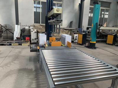 China Enige de Stapelaarmachine 2200 380v van de Kolom Roterende Pallet voor Kartondoos Te koop