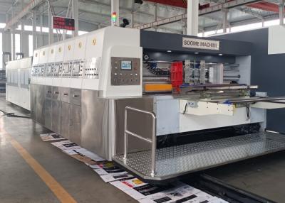 Cina 1224 Modello Stampa a scatola ondulataLinea di imballaggio Stampa flessibile Stampa a striscia, Striggitore a striscia, Cartuccia, Colla, Strapping Machine in vendita