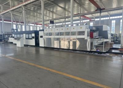 Cina 1224 Modello Stampa a scatola ondulataLinea di imballaggio Stampa flessibile Stampa a striscia, Striggitore a striscia, Cartuccia, Colla, Strapping Machine in vendita