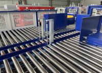 China SOOME PP-1250 Inline Carton Strapping Machine for Corrugated Boxes 1250mm 5-9mm Belt for sale