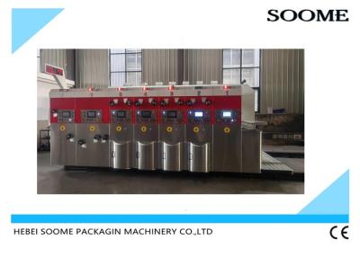 Cina Controllo informatico Stampatrice flexo ondulata slotter cutter per la stampa ad alto volume in vendita