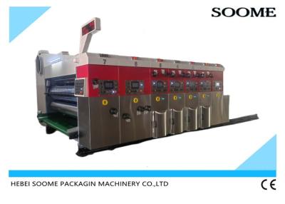 Cina Controllo informatico Stampatrice flexo ondulata slotter cutter per la stampa ad alto volume in vendita