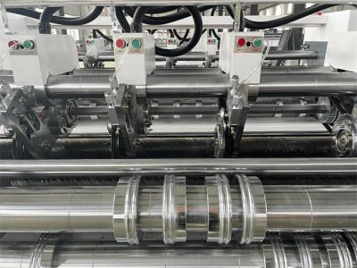 Cina Regolazione elettrica a lama sottile Slitter Scorer Machine con alimentatore manuale in vendita