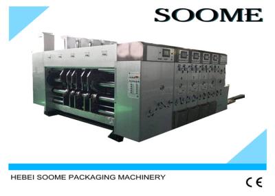 Cina Accuratezza della sovrastampa di stampa a base d'acqua a macchina di Slotter della stampante di Flexo di grande capacità alta in vendita