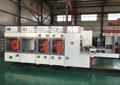 Cina Lo stampatore Slotter di Flexo della prova della polvere muore taglierina con il sistema d'alimentazione di aspirazione del margine anteriore in vendita
