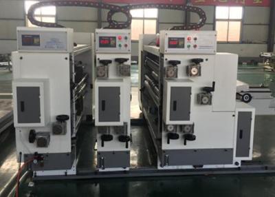 Cina L'auto che chiude la stampante a chiave Slotter di Flexo muore stampatrice del cartone della taglierina in vendita