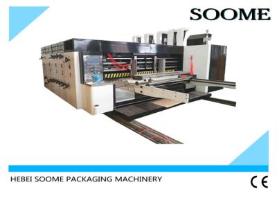 Cina Lo stampatore intelligente Slotter di Flexo muore taglierina, macchina variopinta dell'incartonamento del cartone in vendita