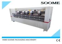 China Corrugated Board Cutting Machine Electrical Creasing Slitter Scorer 1800mm 140m/min for sale