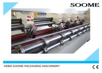 China Corrugated Board Cutting Machine Electrical Creasing Slitter Scorer 1800mm 140m/min for sale