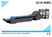 China Lifting Type Flute Laminating Machine Fully Auto Vacuum Servo 1300mm 100pcs/min for sale
