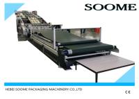 China Corrugated Sheet Flute Laminating Machine 2 or 3 Layers 1300mm Electric Type for sale