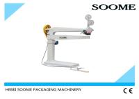 China Touch Screen Carton Box Stitching Machine Customized Foot Manual Type 600mm to 1600mm for sale