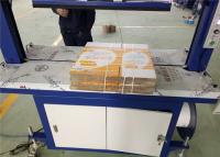 China Semi Automatic Carton Strapping Machine 110V 60Hz for Various Box Sizes for sale