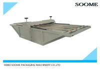 China Corrugated Box Die Cutting Creasing Machine 1200-2200mm Width Safe Operation for sale