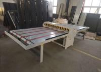 China Corrugated Box Die Cutting Creasing Machine 1200-2200mm Width Safe Operation for sale