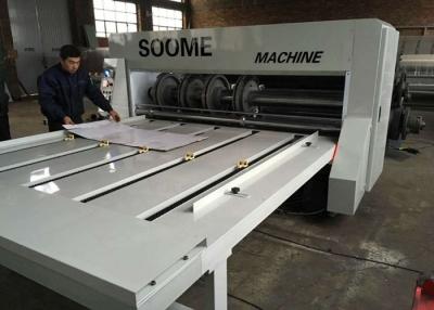 Cina Tipo d'alimentazione a catena macchina scanalatrice rotatoria di taglio con cartone ondulato in vendita