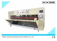 China Thin Blade Corrugated Cardboard Automatic Carton Box Making Machine NC Type 180m/min 2500mm for sale