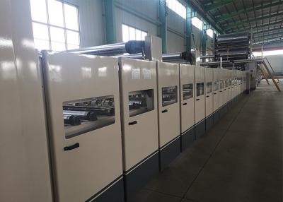 Cina linea di produzione controllata da computer del cartone ondulato di larghezza di 2.2m in vendita