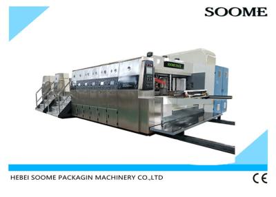 Cina Contenitore ondulato di cartone che piega il Plc automatico della macchina di ondulazione in vendita