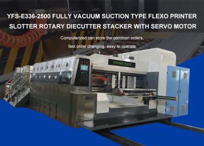 Cina Il contenitore di pizza ha ondulato Flexo 200pcs/Min Printing Die Cutting Machine in vendita