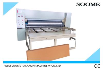 Cina Stampante d'alimentazione a catena Slotter Die Cutter di Flexo del cartone con la macchina libera del piatto in vendita