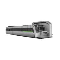 China Automatic Flexo Printer Folder Gluer 3-5 Color Corrugated Box Making Machine 1800mm for sale