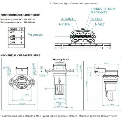 Cina Sensori ad alta affidabilità per l'industria automobilistica e l'idrogeno 2003 Codice data di fabbricazione in vendita