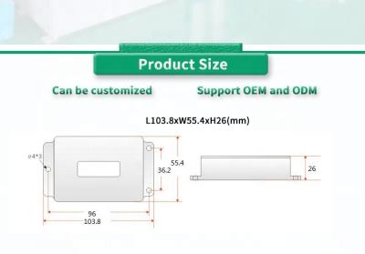 中国 工業級 UNIVO UBIS-526Y 正確なX-Y測定のための二重軸傾斜計 販売のため