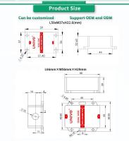 China Universal Industrial Inclination Sensor with High Precision and Customized ODM Support for sale