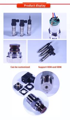 China Univo UBST-702FY aangepaste waterdichte hoge Hirschman-connector oliedruksensoren Te koop