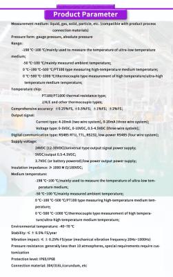 Cina Sonda a gamma di alta precisione UNIVO UBW400Y personalizzata 4-20mA Segnale di uscita per le esigenze OEM in vendita