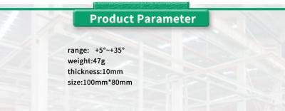 Cina UNIVO UBIS-8100Y Inclinometro Dual Tube Level Gauge per misurazioni precise del tacco della nave in vendita