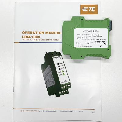 中国 MEAS LDM-1000 1 ストック移動センサー 信号コンディショナー LEDディスプレイは,LVDT RVDT 4/5/6ワイヤ接続で使用できます 販売のため