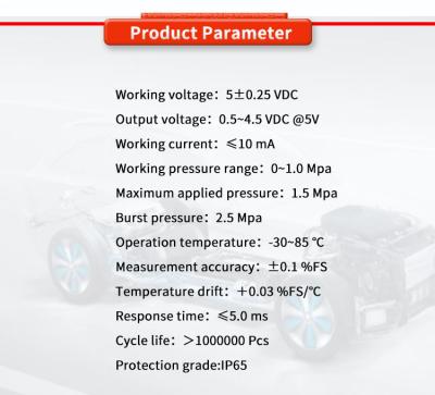 China UBST-EY Hirschmann Din34650 24V 5VDC Liquid Level Transmitter voor water- en olietank Te koop