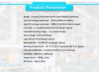 China 3Vrms/24VDC Power Supply High Precision Micro Displacement Sensor for Motion Position for sale