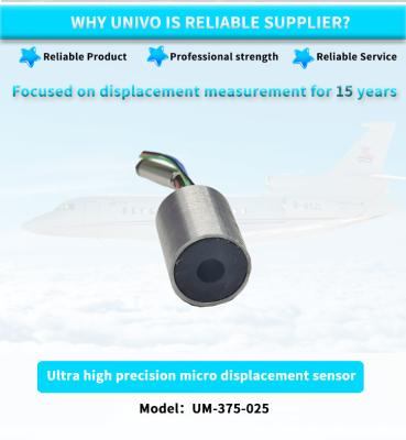 Cina 0.63mm Range UNIVO Sensore AC LVDT ad alta temperatura in miniatura per un posizionamento preciso in vendita