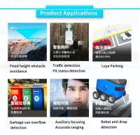 China Single Point Laser Ranging Sensor for Traffic Flow Statistics 0.2-8m Range ±2% Accuracy for sale