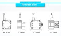 China High Accuracy UNIVO UBPR-01Y Pull Rope Displacement Sensor for Customized Applications for sale