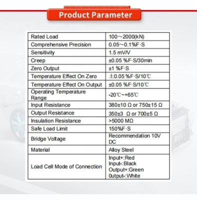 中国 高感度ユニボ UBWP308Y 機械腕 力の測定のための電子秤 販売のため
