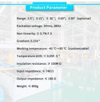 China UBRV-SY 3Vrms Rotary Variable Differential Transformer For Angular Displacement for sale