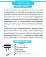 China UBRV-SY 3Vrms Rotary Variable Differential Transformer For Angular Displacement for sale