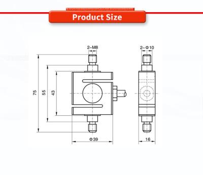 中国 UNIVO UBWP303Y ロボットアーム 小型電子スケール 定位負荷0.1-20t 感度2.0mV/V 販売のため