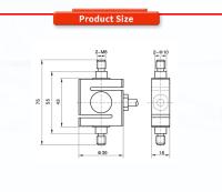 China Highly Accurate Tension and Compression Force Sensor for Small Electronic Scales for sale
