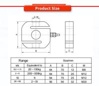 China Customized Support OEM UNIVO UBWP305Y Robotic Arm Small Electronic Scale Force Sensor for sale