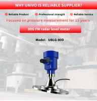 China Customizable Solid-Liquid Detection 80G Radar Level Gauge for Industrial Applications for sale