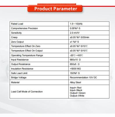 Cina UNIVO UBWP306Y Robot Arm Scale Electronic Gravity Tension and Compression Measurement Sensor in vendita