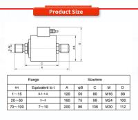 China High Sensitivity UBWP309Y Mechanical Arm Force Sensor Measurement Weighing for sale